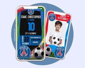 PSG Paris Saint-Germain Video Invitation